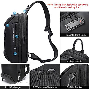 BANGE Traveling, Black Upgrade Anti-Theft