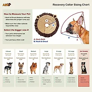 Alfie Pet - Noah Recovery Collar (for Dogs and Cats) - Pattern: Lion, Size: XS