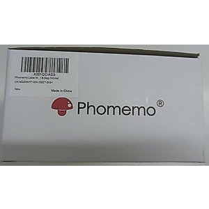 Phomemo Label Maker, Bluetooth Label Printer for Barcode, Address, Home, Mailing, Small Business, Clothing, Portable Label Maker Easy to Use with 3 Rolls Label & Bag