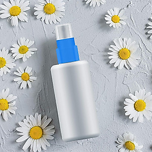 Blue Shrink Bands, 200 PCS Blue Perforated Heat Shrink Wrap Bands for Bottles, Jars Fits 3/4" to 1" Diameter