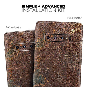 DesignSkinz Rustic Textured Surface V3 Protective Vinyl Decal Wrap Skin Cover Compatible with The Samsung Galaxy S20 (Screen Trim & Back Glass Skin)