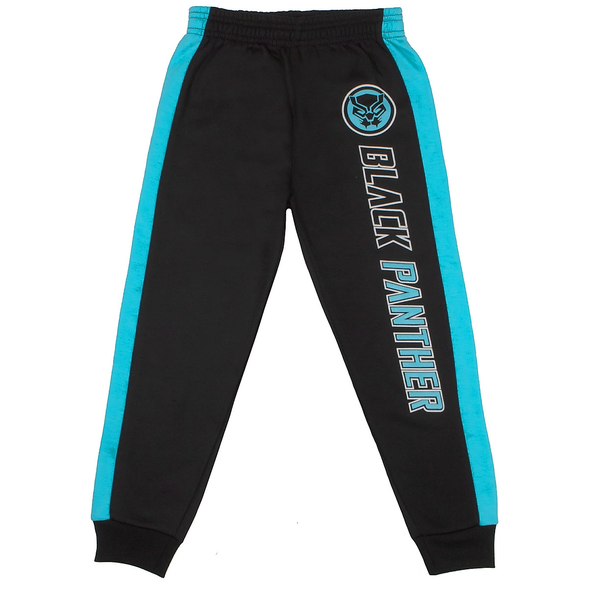 Marvel Avengers and Spider-Man Boys 2-Piece Fleece Sets, Fleece Hoodie and Pants Bundle Set for Boys (Black Panther, 8)