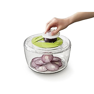 Joseph Joseph Multi-Prep 4-Piece Salad Making Set, Multi-Color, Salad Spinner, Spiral Cutter, Slicer and Grater, Compact Storage