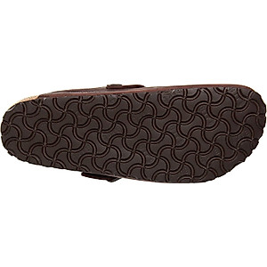 Birkenstock Unisex Boston Soft Footbed Clog Slip On Mule Sandal, Habana Oiled Leather, 36, 5-5.5 Women/3-3.5 Men