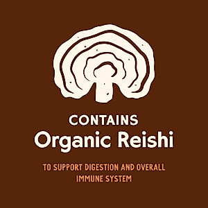 Cave Pets, Super Blend Powder, Mushroom Mycelium and Dog Probiotic Supplement for Immunity and Digestive Health Support, Reishi & Probiotics, 90 Servings