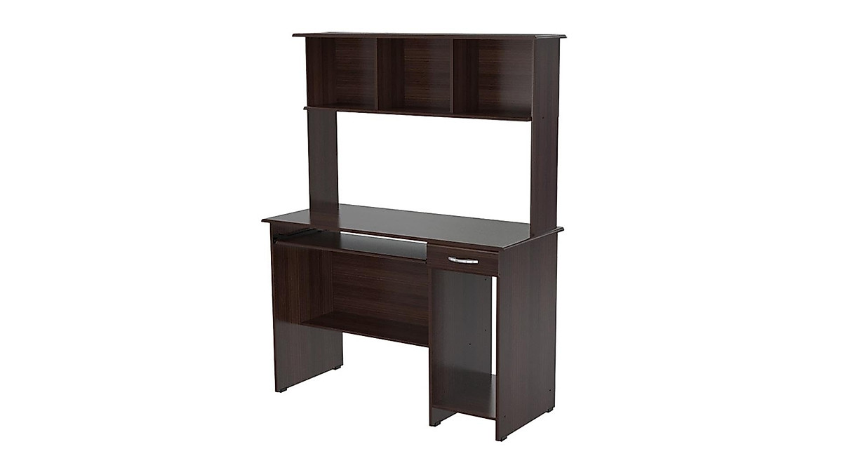 Inval Computer Workcenter with Hutch - Stylish Home Office Solution