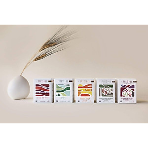 Rishi Tea Quince Eucalyptus Herbal Tea | USDA Organic Direct Trade Sachet Tea Bags, Certified Kosher, Caffeine Free Swet & Refreshing Blend | 15 Count (Pack of 1)