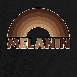 Melanin Rainbow Black History Pride Infant and Toddler Baby Romper Bodysuit Black 6M