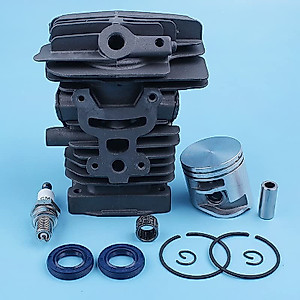 JUIYU Patio, Lawn & Garden 38mm Cylinder Piston Ring Oil Seal Kit for MS171 MS181 MS211 MS 171 181 211 MS181C Chainsaw 1139 020 1201 Replacement Part Outdoor Powertool Parts & Accessories