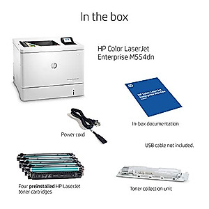 HP Color LaserJet Enterprise M554dn Duplex Printer (7ZU81A)