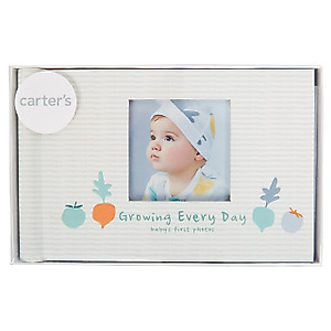 Carter's BP73-24958 Growing Every Day Baby Brag Book Photo Album, 20 Pages and 7.15" x 4.5", Multicolor
