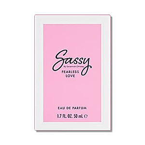 Sassy by Savannah Chrisley Fearless Love - Perfume for Women - Floral Woody Musk Fragrance - Opens with Notes of Litchi and Red Fruits - for Ladies with Endless Affection - 1.7 oz EDP Spray