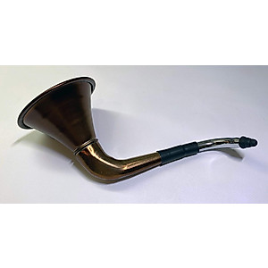 Ear Trumpet Horn Gag Gift For Those Who Deny Needing it. 100% Brass.
