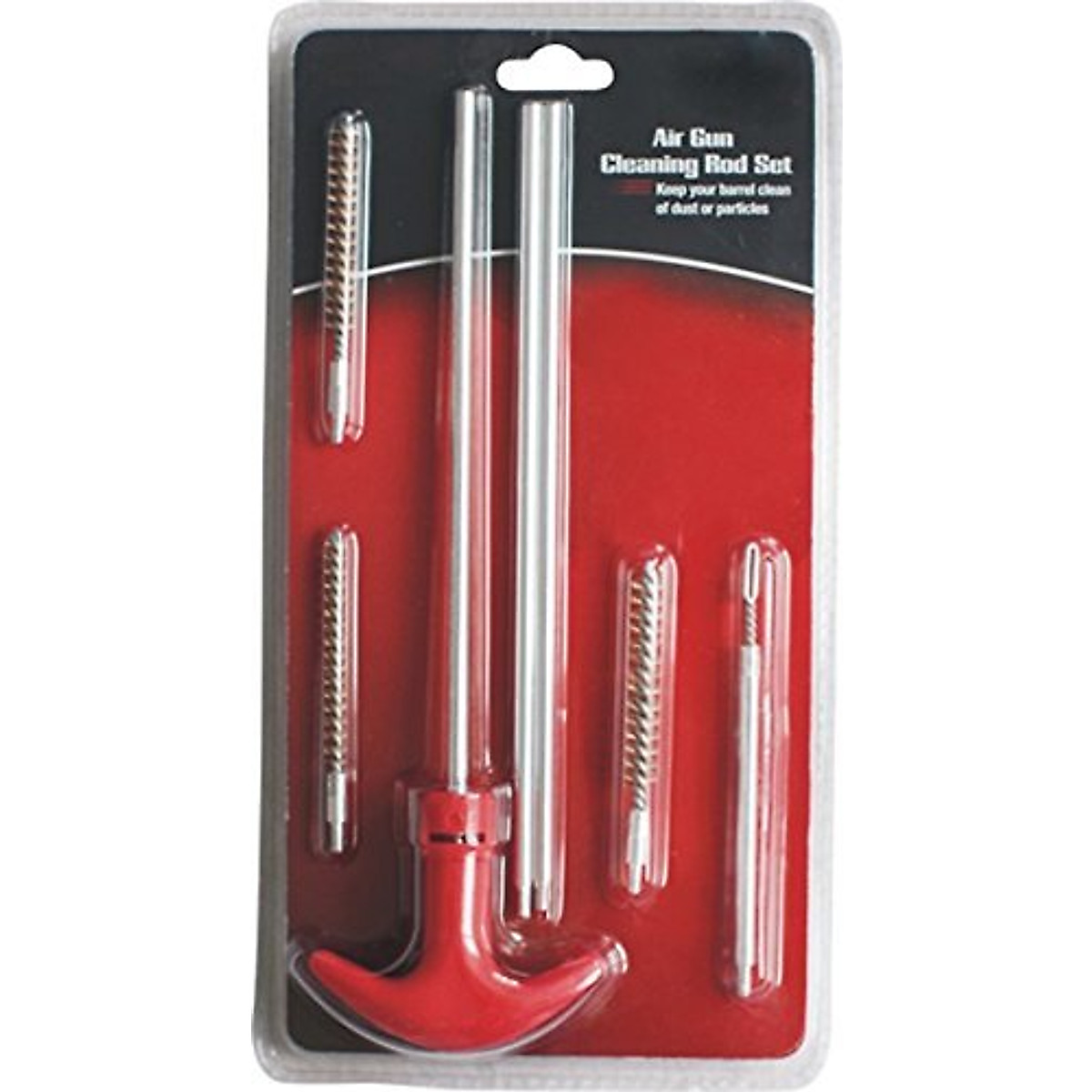 WINGS Air Gun Cleaning Rod Set for .177.22.25 (4.5mm, 5.5mm. 6.35mm) & Includes a jag Stud - for air Rifles and Pistols