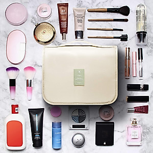 SELLYFELLY Hanging Toiletry Bag for Travel Cosmetic Makeup Organzier Waterproof Bathroom Shower Bag for Women and Men