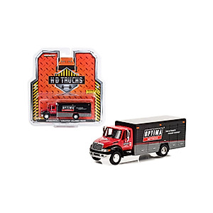 International Durastar 4400 Delivery Truck, Red - Greenlight 33240C/48-1/64 Scale Diecast Car