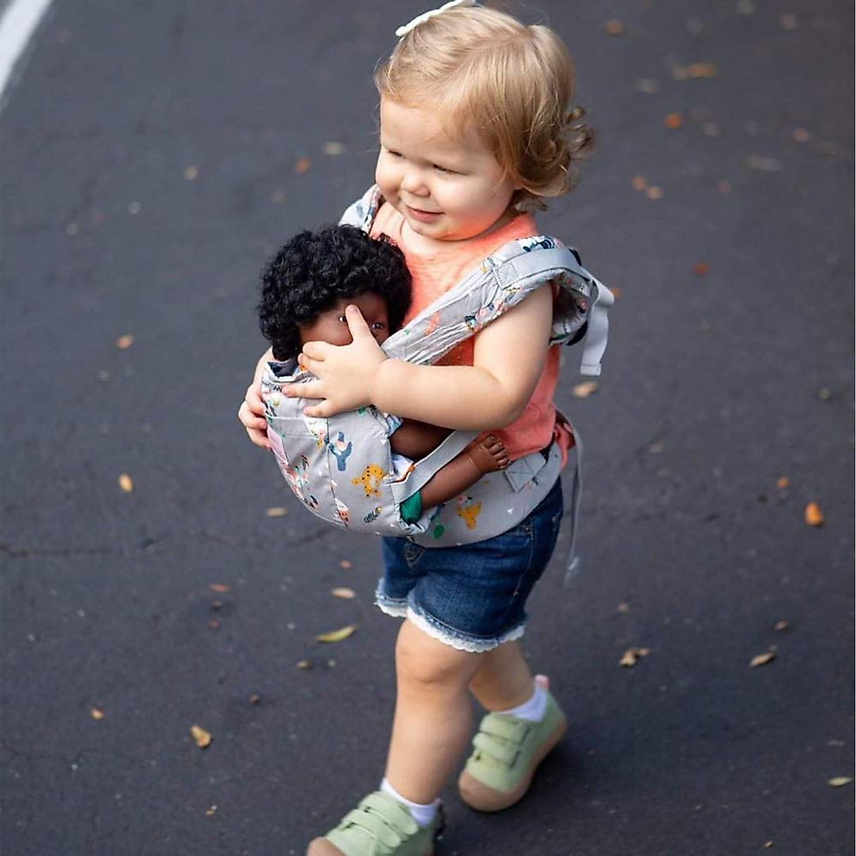 Bebamour Doll Carrier Original Reborn Baby Doll Carrier for Doll Toys Doll Carrier for Girls and Boys (Unicorn)