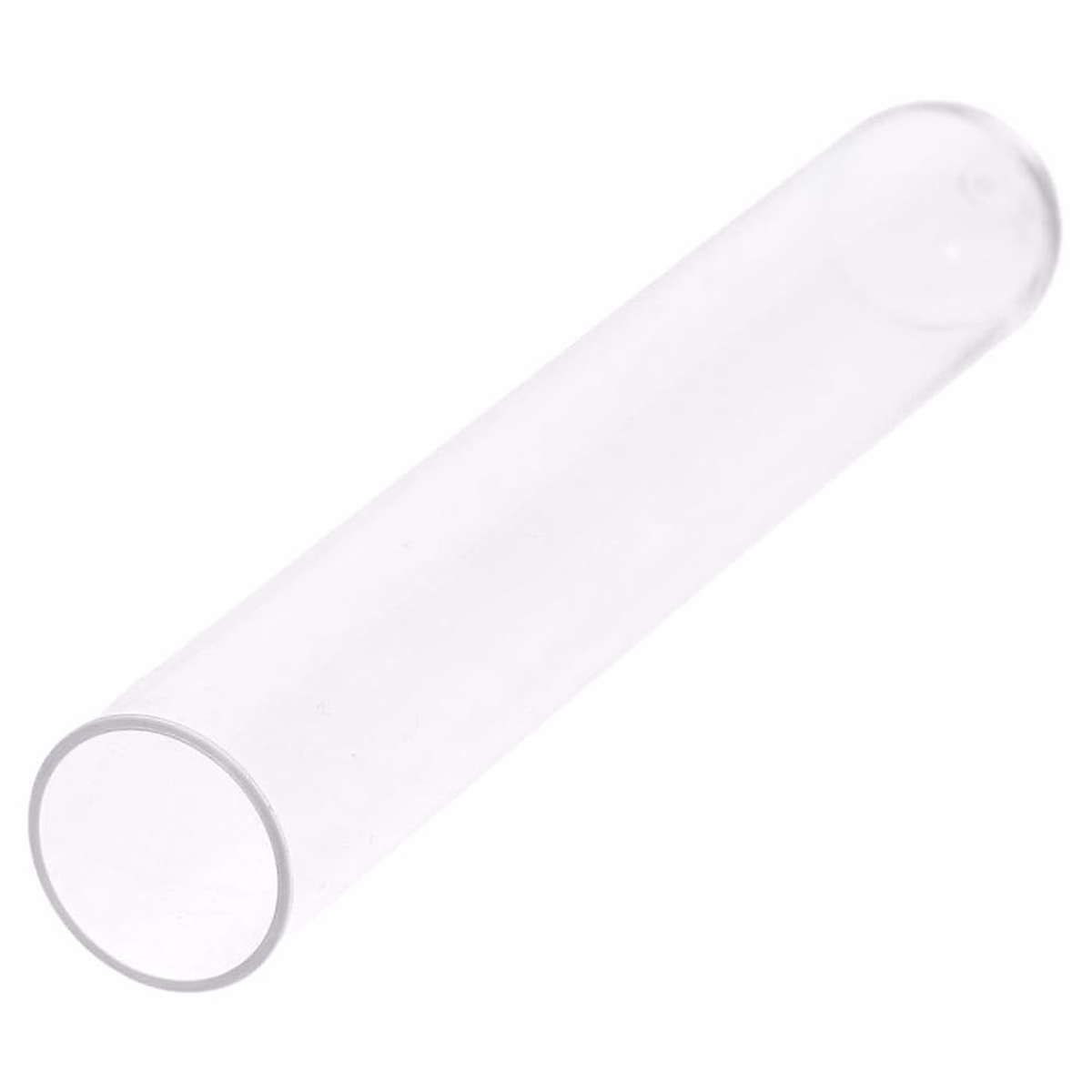 HOBBYIN 20Pcs Clear Plastic Test Tubes with Blue Caps,16×100mm Clear Tube for Scientific Experiments, Halloween, Christmas