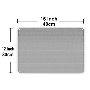 Locmorly Aluminum Sign, for Rent Sign, 12x16 Inch, Metal Sign for Outdoor House Business Rental Car Apartment