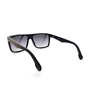 Carrera unisex adult Carrera 5039/S Sunglasses, Black/Dark Gray Gradient, 58mm 16mm US