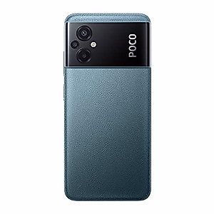 Xiaomi Poco M5 4G LTE GSM (128GB + 6GB) 50MP Triple Camera 6.58" Octa Core (Only Tmobile Mint Tello USA Market) Global Unlocked + (w/Fast 51w Car Charger) (Green (Global Version))