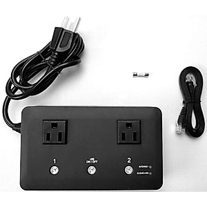 Mega Systems, Inc 5Gstore App-Controlled Remote Power IP Switch - 2 Outlets (US)