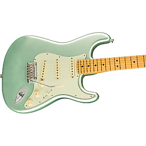 Fender 6 String Solid-Body Electric Guitar, Right, Surf Green (0113902718)