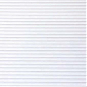 Magic Cover Non-Adhesive Vinyl Shelf and Storage Liner Ideal for Wired Shelving, 18-Inches by 4-Feet, White Ribbed