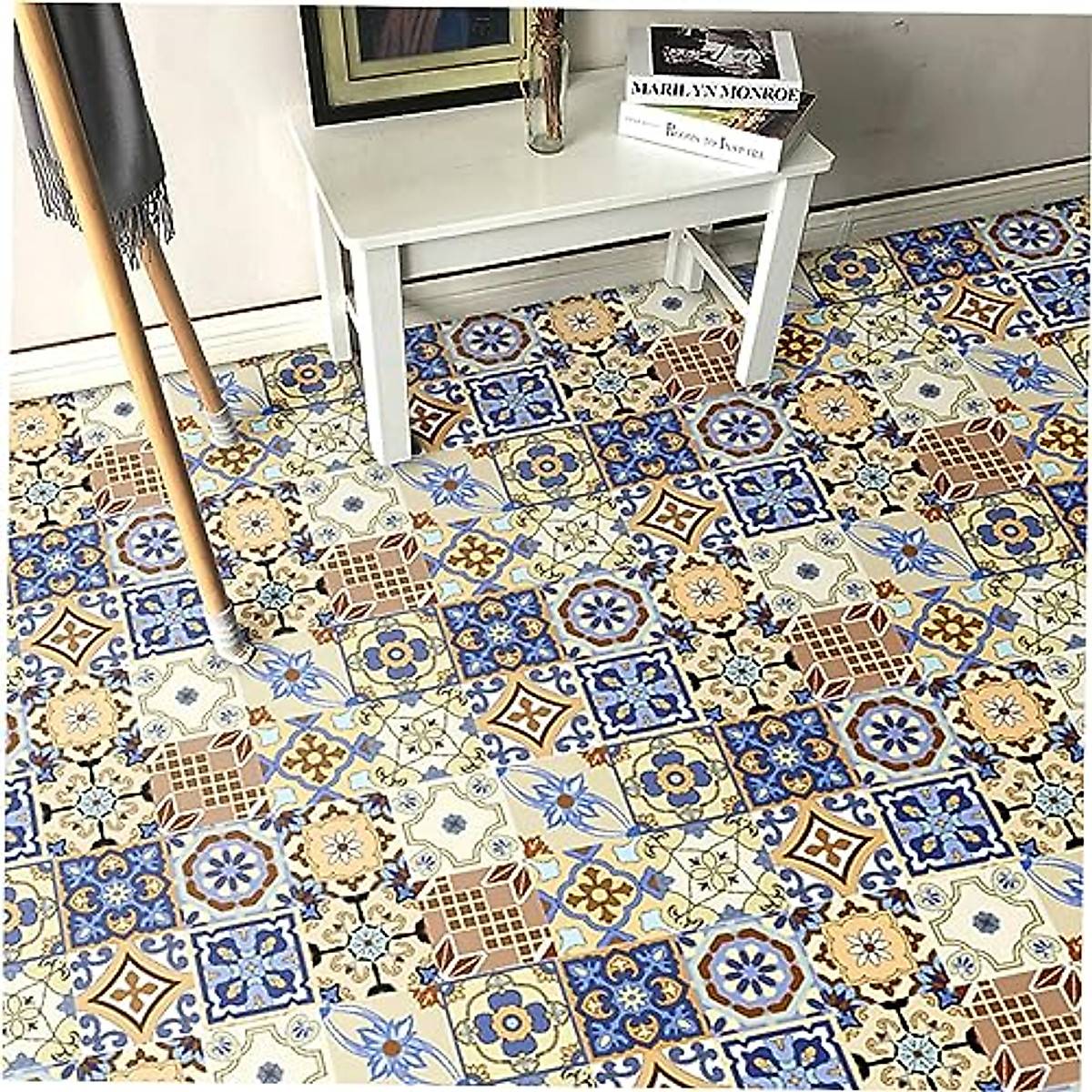 Premium Self-Adhesive Home Decorations - Waterproof Wall Decals for Tile Floors Kitchen & Bathroom Tile Stickers - Beautiful Backsplash Decals for a Stylish Home Upgrade