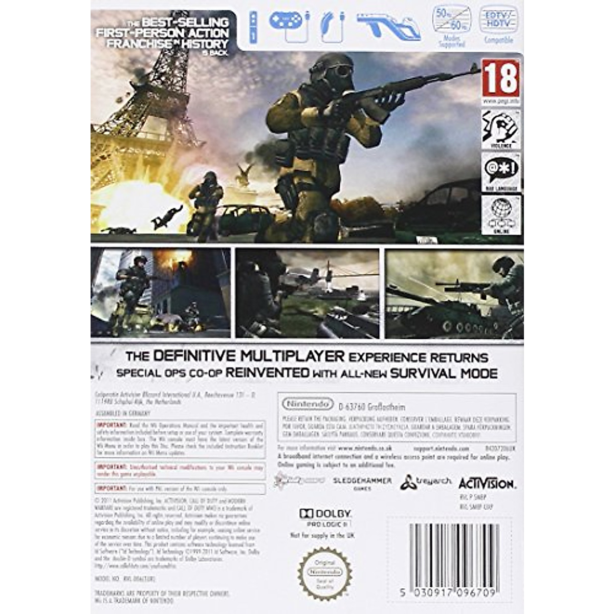 Activision Blizzard - Call of Duty: Modern Warfare 3 /Wii (1 Games) (Nintendo Wii)