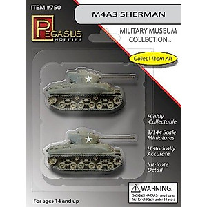Pegasus Spiele 950750 1/144 M4A3 Sherman Model Kit
