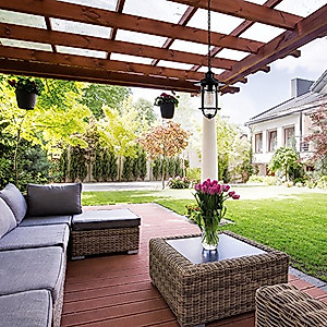 Globe Electric 44232 Turner Outdoor Pendant, Satin Black