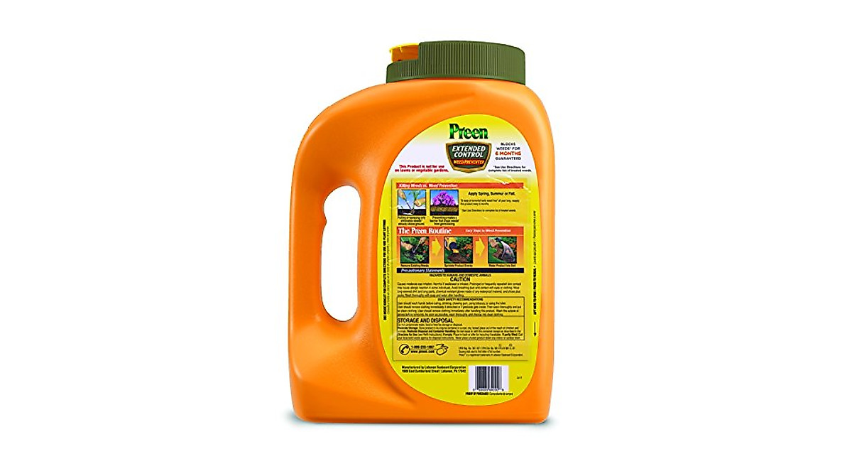 Preen Weed Preventer - 6 Months of Long-Lasting Control