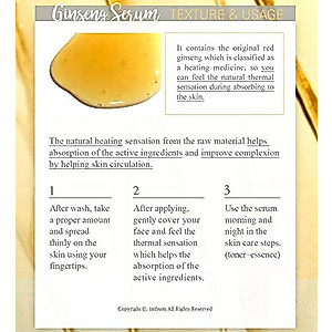 [I'M FROM] Ginseng Serum, 30ml, elasticity, anti-wrinkle, 7.98% ginseng extract