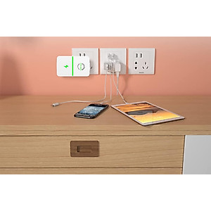 6 Packs Pro Power Saver, Home Stop-Watt Energy Saving Device, Magic Power Saver Electricity Saving Box, High Efficiency Household Stable Voltage Device US Plug