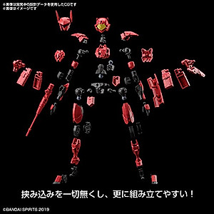 BANDAI SPIRITS 1.2 inches (30 mm) EXM-E7c Spinnatia (Command), 1/144 Scale, Color-Coded Plastic Model