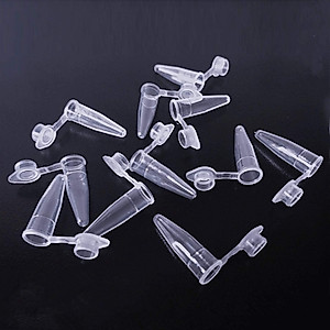 UoYu Microcentrifuge Tube with Snap Cap (1.5ml/50pcs)