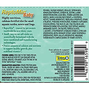 Tetra ReptoMin Baby Floating Food Sticks, 0.92-Oz (26g)