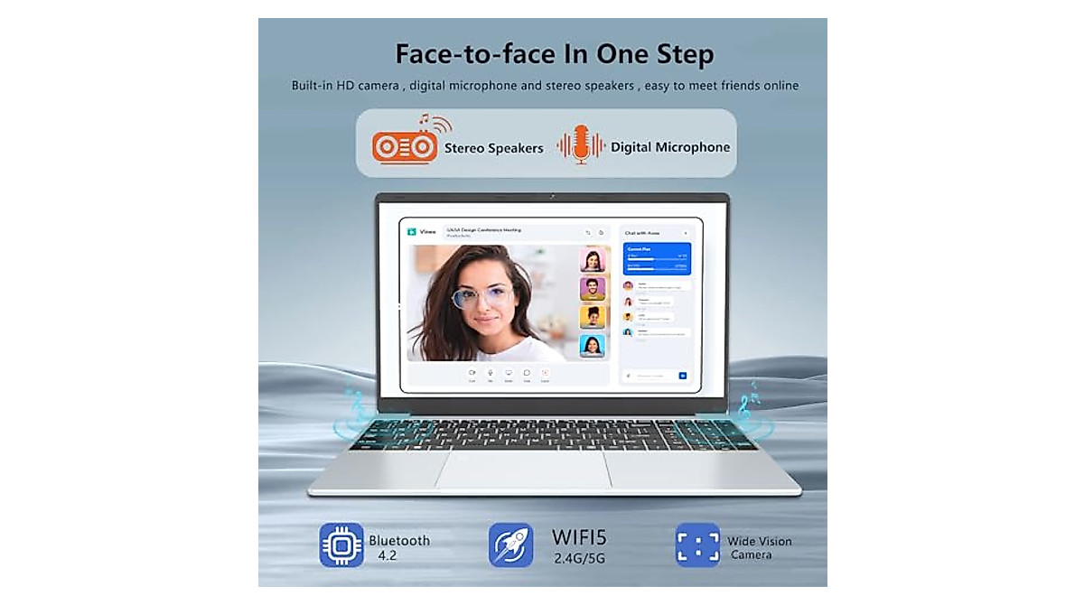 KUU Gaming Laptop: 16GB RAM, 512GB SSD, Windows 11 Pro