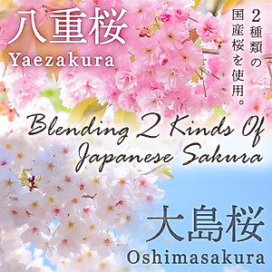YAMASAN KYOTO UJI Sakura Latte -Creamy and Aromatic Foam- Using Japanese Cherry Blossom 100%, 3.5oz, Made in Japan,Sold by Japanese company