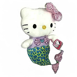 Sanrio Hello Kitty Mermaid 12 Inch Stuffed Figure Animal Plush Toy