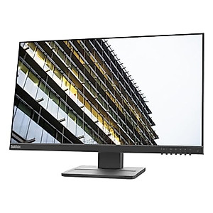 Lenovo ThinkVision E24-28 23.8" Full HD WLED LCD Monitor - 16:9 - Raven Black