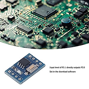 Kadimendium Microcontroller System Development Board, Professional Singlechip System Development Board PCB Accurate Timing Settable High Low Level for LED Industry