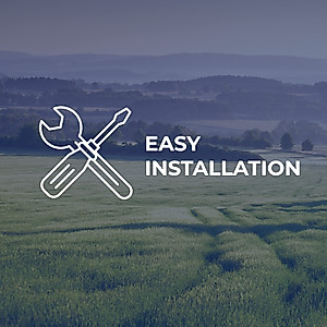 MAXXFAN DOME 00-03812B 6" Round Ventilation Fan, Exhaust Only, Easy Installation, Black