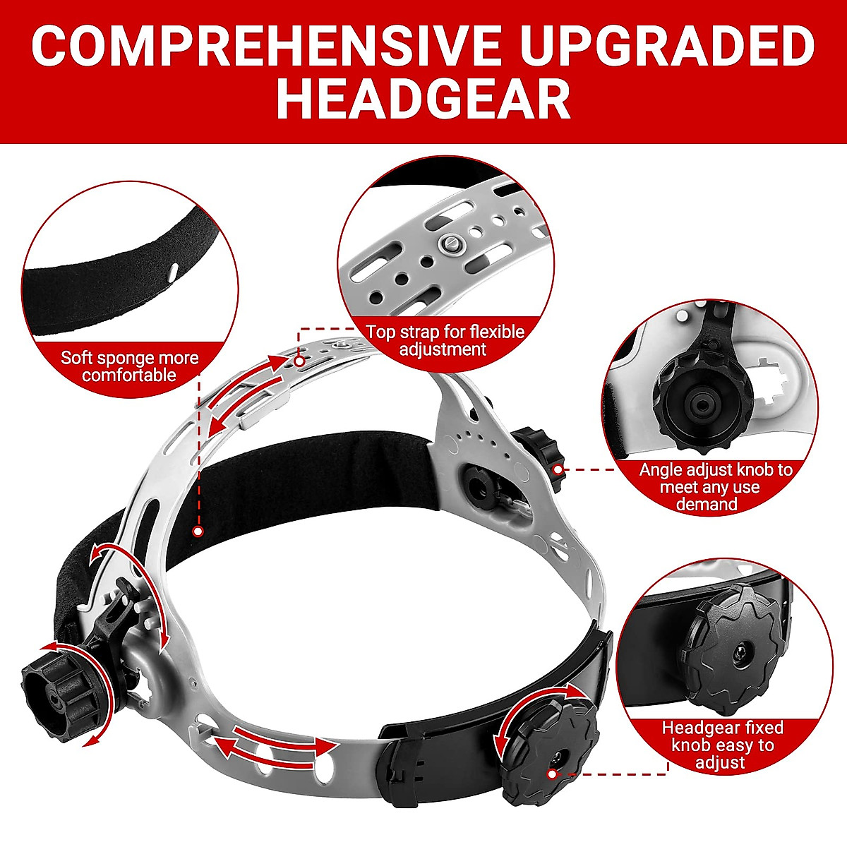 DEKORPO Welding Helmet Auto Darkening: True Color Solar Powered Auto Darkening Welding Helmets Welder Mask Hood (Skull Design)