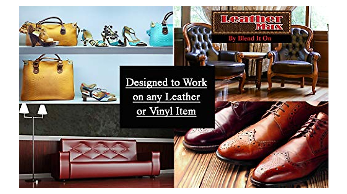 Revive Leather with Leather Max Refinish Kit - 3 Shades
