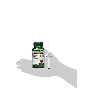 Nature's Bounty Krill-500 mg Oil, 30 Softgels