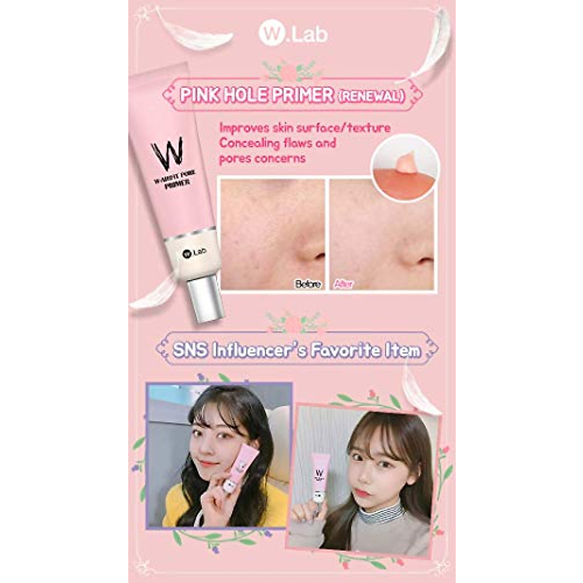 [W.Lab] W-Airfit Pore Primer 35g/Makeup Base/