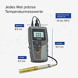 Oakton AO-35604-00 CON 6+ Handheld Conductivity Meter with Probe