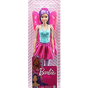Barbie Dreamtopia Fairy Doll (w/ Purple Hair) Toy Action Figure
